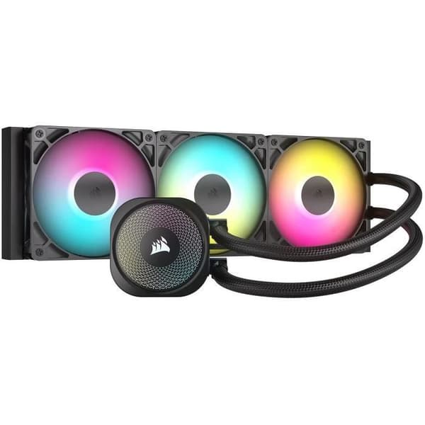 Vattenkylning AIO - CORSAIR - Nautilus RGB - 360mm - Svart - Kompatibel ...
