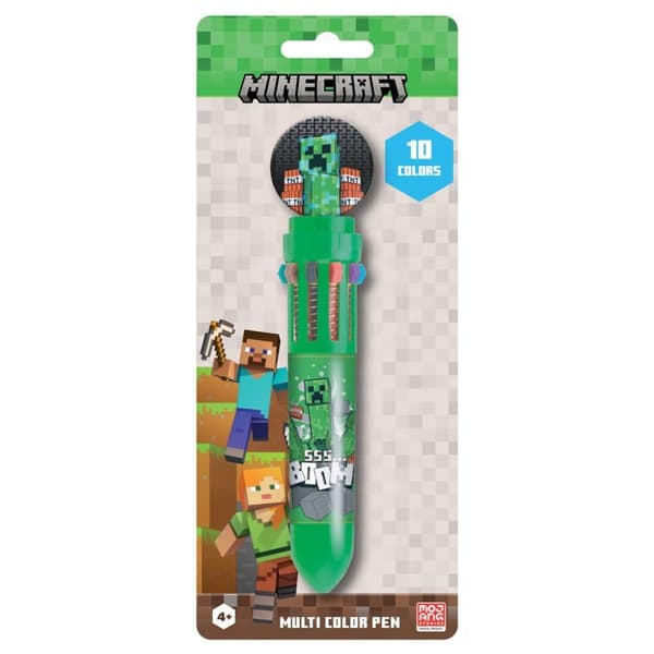 Minecraft Boom Multicoloured Pen | CDON
