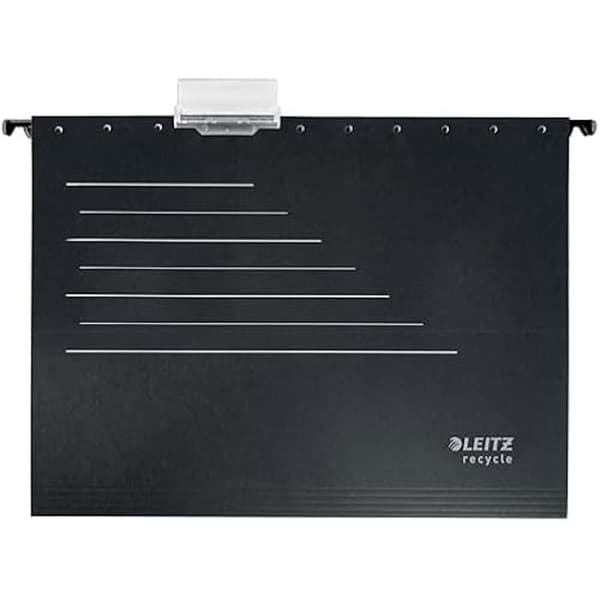 "Dossier Suspendu - LEITZ - Alpha - A4 - 100% Återvinningsbar - Svart ...