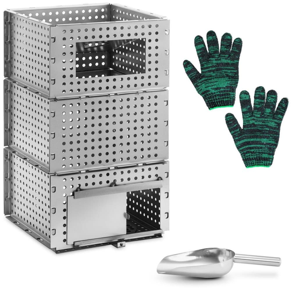 Uniprodo Pelletskorg till braskamin - 23 x 40 x 23 cm | CDON