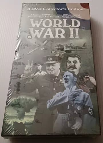 World War II - 8 DVD Collector’s Edition ( boxset) Region 2 (Brand New ...