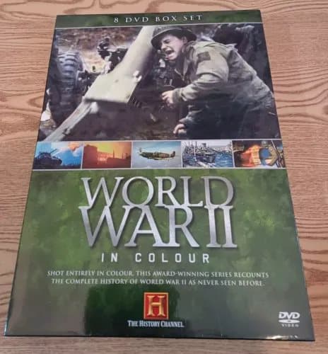 World War II Two In Colour The History Channel 8 DVD Boxset Region 2 ...