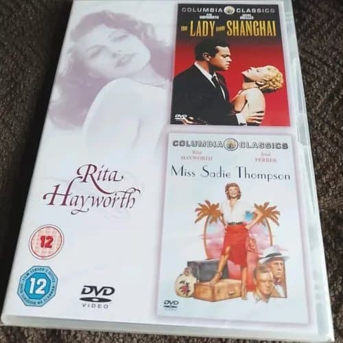 The Lady From Shanghai [1947] DVD / Miss Sadie Thompson [1953] Rita Hayworth Region 2 (Brand New ...