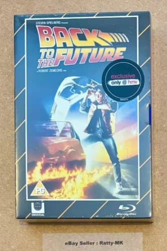 BACK TO THE FUTURE - HMV EXCLUSIVE BLU RAY + DVD (VHS CASE SERIES ...