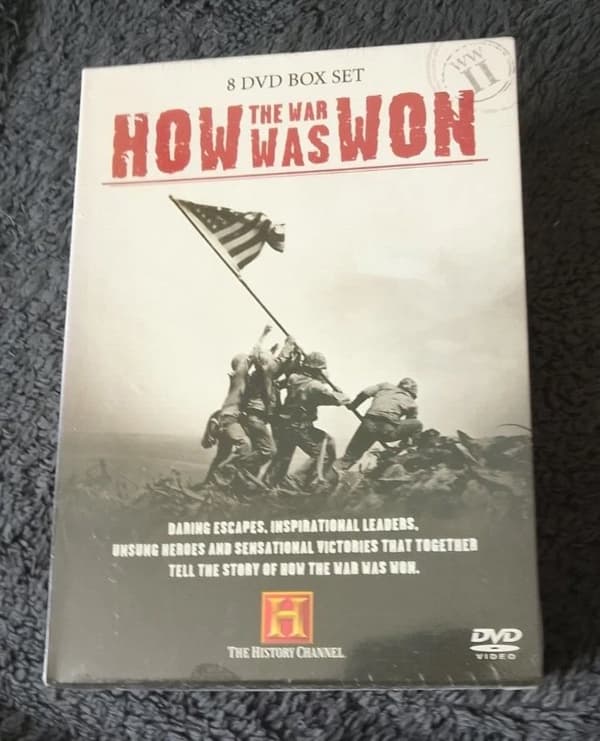 How The War Was Won, 8 DVD Box Set, The History Channel 10hrs Approx Region 2 (Brand New) | CDON