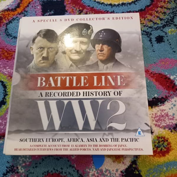 BATTLE LINE A RECORDED HISTORY OF WWII A SPECIAL 8 DVD COLLECTOR'S ...