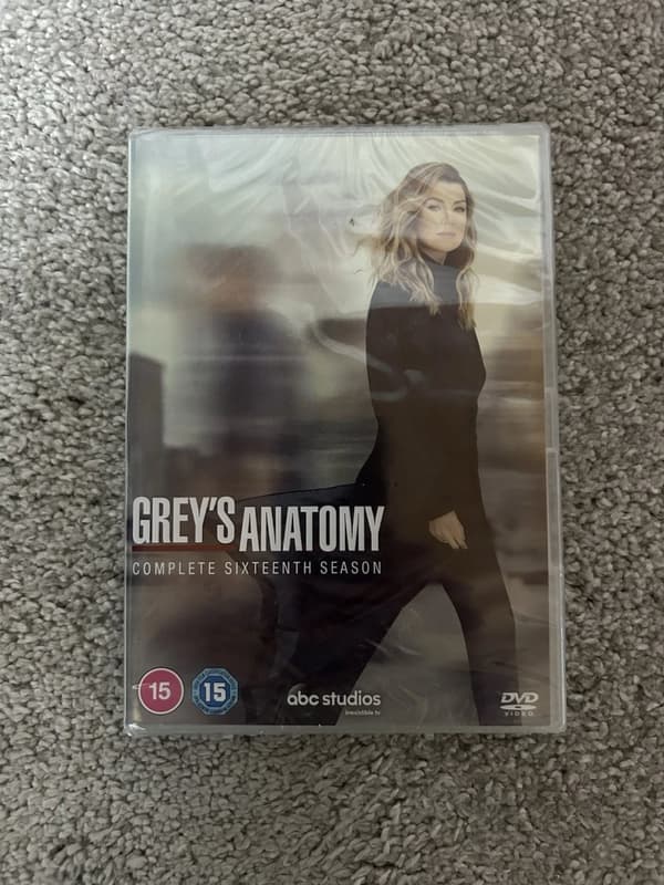 Grey's Anatomy: Season 16 [15] DVD Box Set. . Region 2 Brand New | CDON