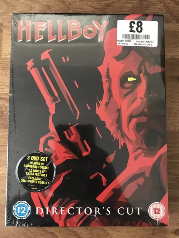 HELLBOY DIRECTOR'S CUT 3 DISC BOXSET SET DVD 2004 MOVIE FILM Region 2 ...