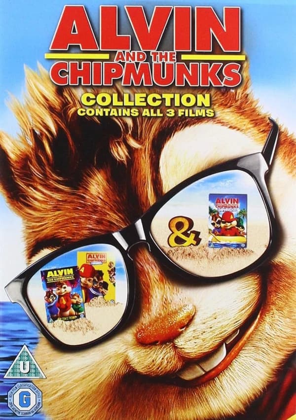 ALVIN AND THE CHIPMUNKS TRILOGY 1 2 3 ALL MOVIE FILM DVD SET COLLECTION R2 Region 2 (Brand New ...