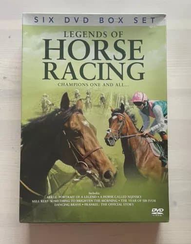 DVD Legends Of Horse Racing Champions One And All 6 DVD Box Set Region ...