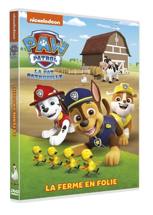 Dvd tecknad film - dvd animation Tf1 studio La Paw Patrol Volym 61 ...