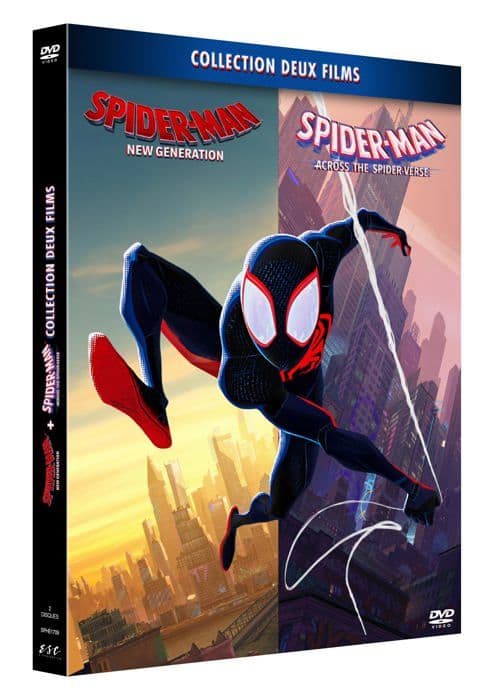 Blu-ray tecknad film - blu-ray animation Sphe Box set Spider-Man: New Generation + Across The ...