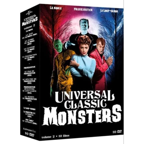 Universal Classic Monsters Vol.2 DVD Box Set: Frankenstein, The ...