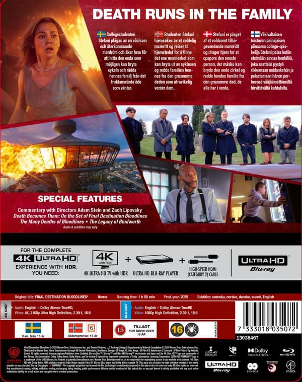 Final Destination: Bloodlines (4K UHD + Blu-ray) | CDON