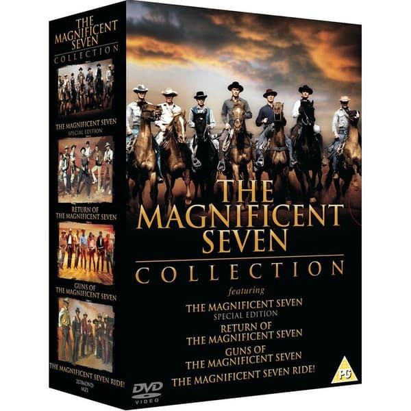 The Magnificent Seven / 4-Film Collection (4 DVD) | CDON