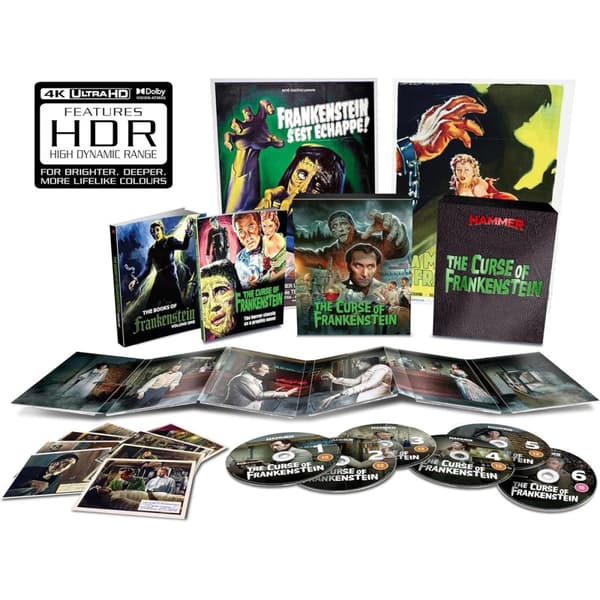 Frankensteins förbannelse (2 4K UHD + 4 Blu-ray) | CDON