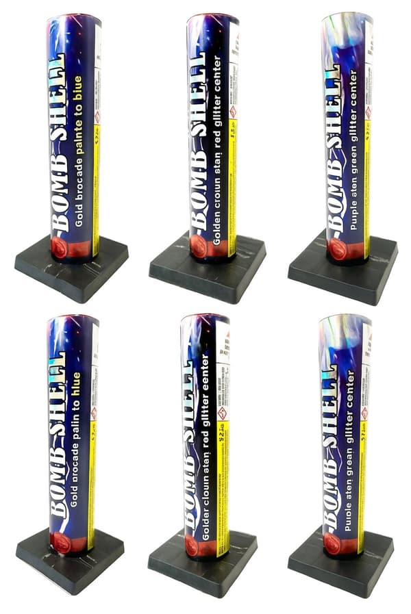 Festival Premium - Bomb Shell 47mm (6stk) | CDON