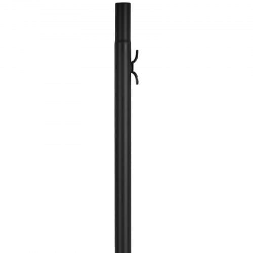Flagpole Kit, 30 ft, Black, Aluminum Alloy | CDON