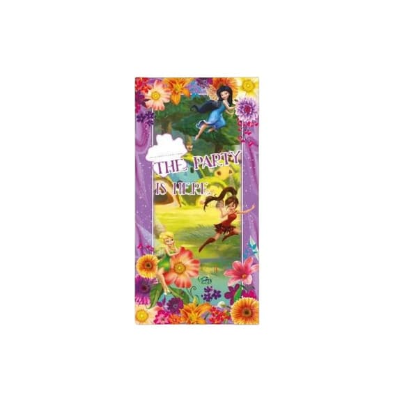 Tinkerbell Fairies Magic Plastic Floral Door Decoration | CDON
