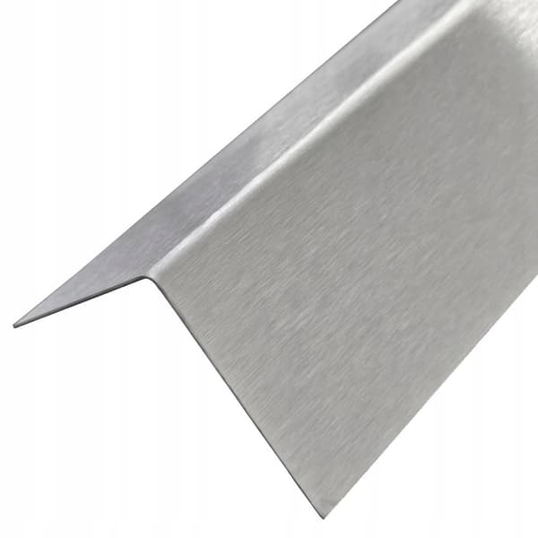 Vinkellist i rostfritt stål 110x150x2 mm 110 cm | CDON