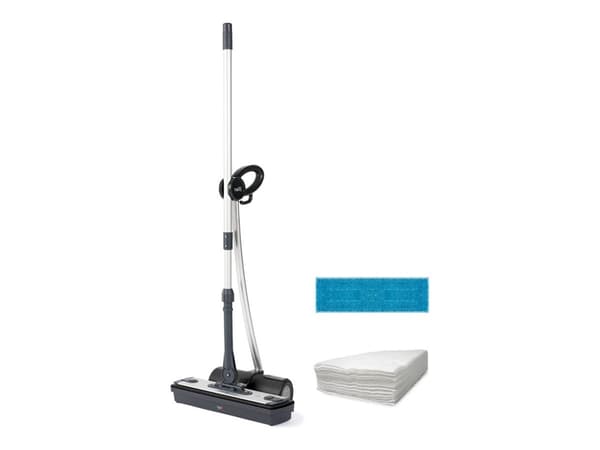 Polti Moppy Black Premium - Elektrisk mopp/damprenser - stav | CDON