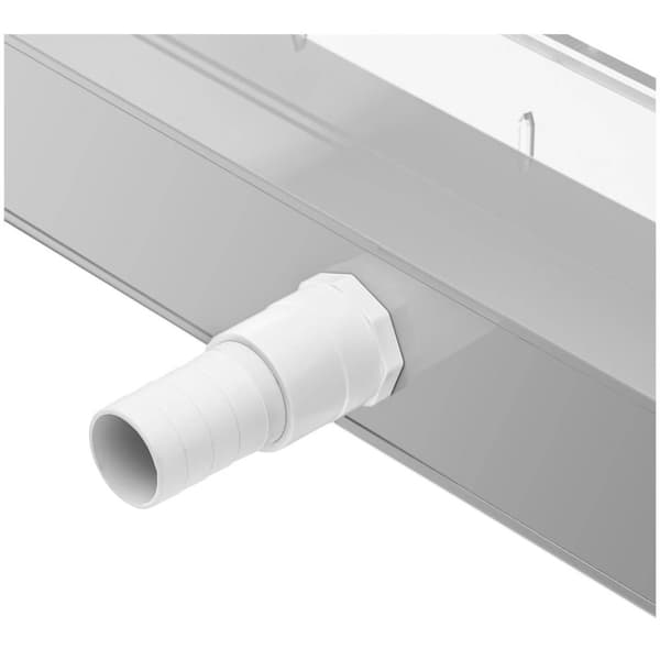 Uniprodo Vattenfall till pool - 60 cm - LED-belysning - Blå / vit | CDON