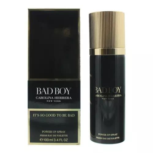 Carolina Herrera Bad Boy Power Up Spray Fresh Eau de Toilette 100ml For ...