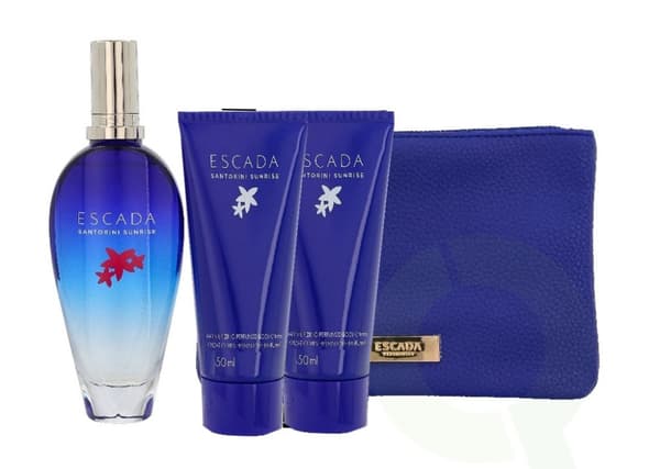 Escada Santorini Sunrise Eau de Toilette 30ml+ Body Lotion 50ml + 50ml ...