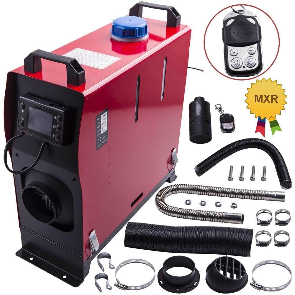 Brændstofvarmer fungerer ved 12 V / 24 V - 5000W - Ideel til bil ...