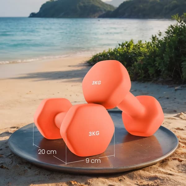 Hantlar, set om 2, 2 x 1 kg | CDON