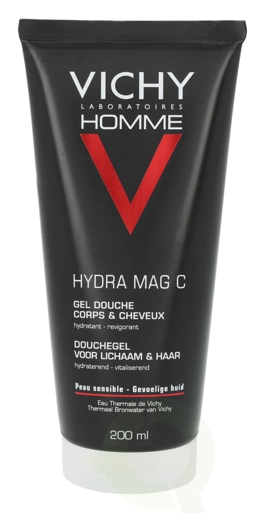 Vichy Homme Hydra Mag C Shower Gel Body And Hair 200 ml | CDON