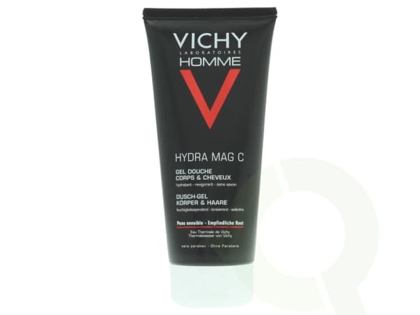 Vichy Homme Hydra Mag C Shower Gel Body And Hair 200 ml | CDON