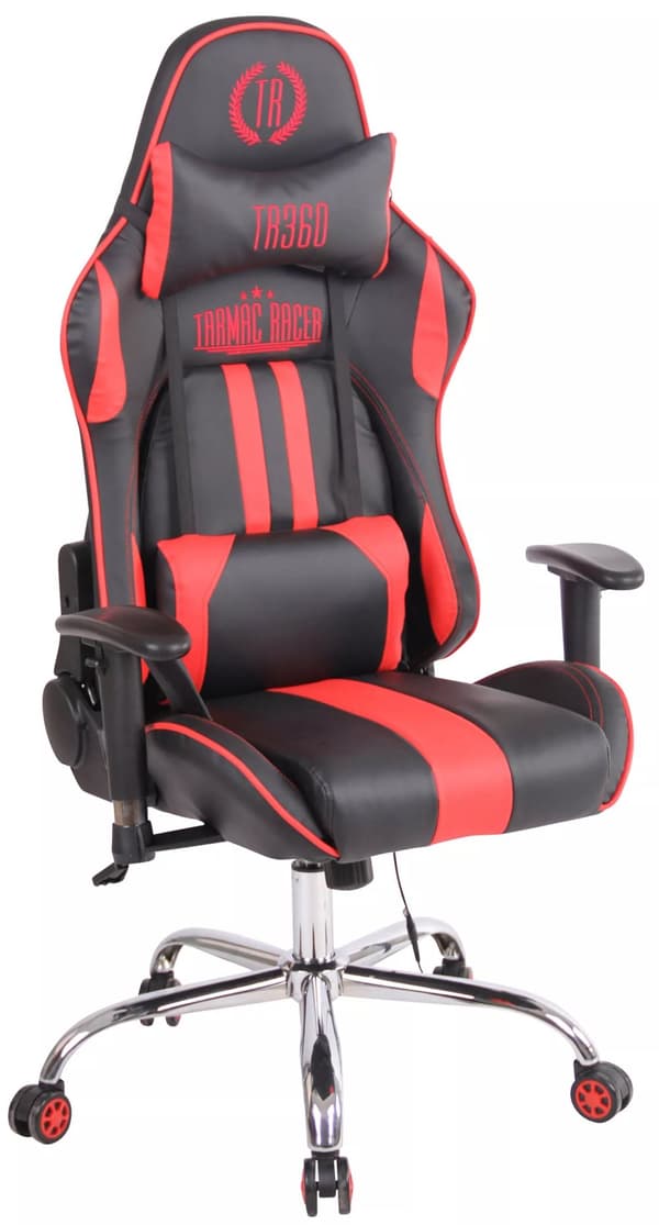Limit XM Faux Leather Office Chair with Heated Seat, Massage Function ...