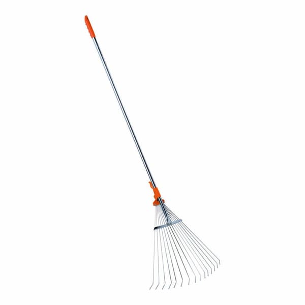 Rake for Collecting Leaves Stocker Telescopic Handle 1,6 m | CDON