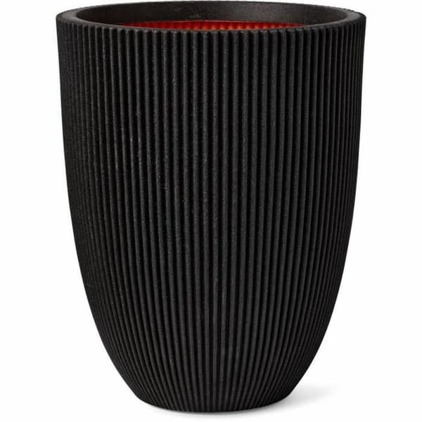 Planter Capi Europe Black Plastic Circular | CDON