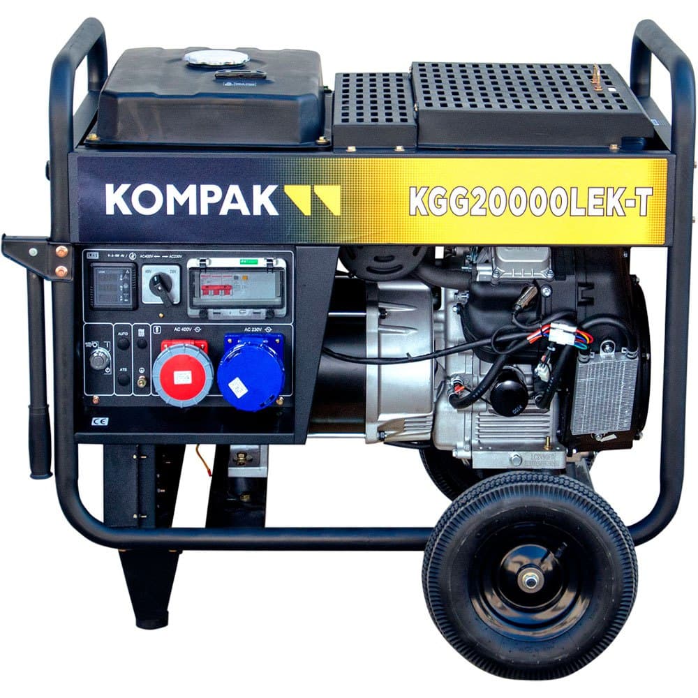 Kompak Bensin Elektrisk Generator Full Power Kgg20000lek-t 20.6kva | CDON