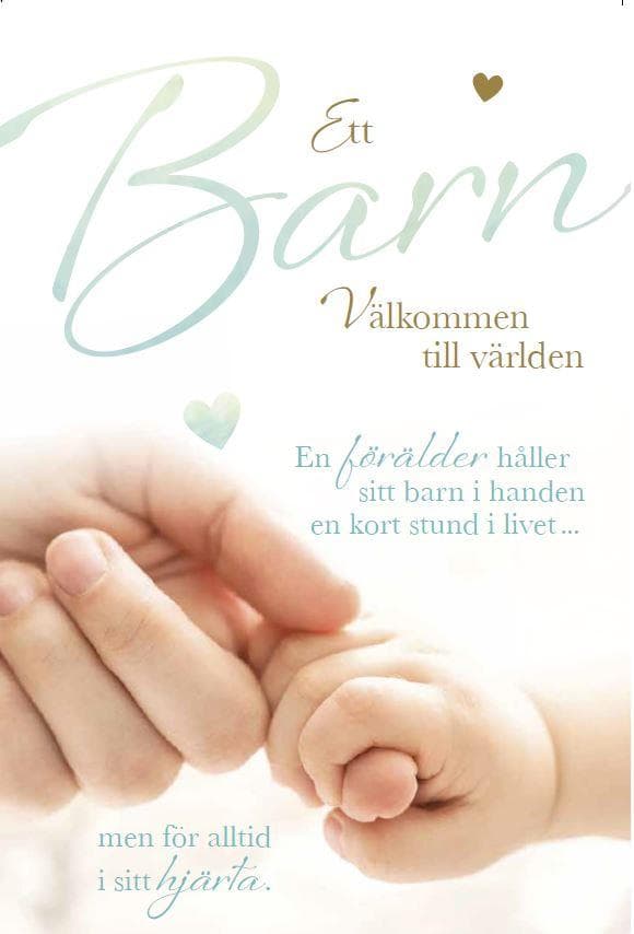 Grattiskort Nyfödd Ett Barn | CDON
