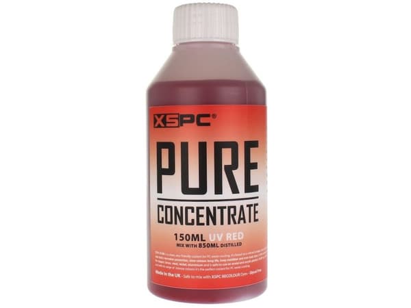 XSPC Pure Coolant Concentrate, 150 ml - rød, UV | CDON