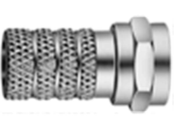 Triax 350256, F-type, F, Nickel, 75 O, 100 mm, 200 mm | CDON