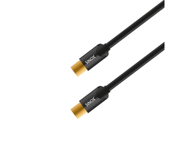 Sinox HD Premium - Antennikaapeli - IEC-liitäntä uros IEC-liitäntään ...