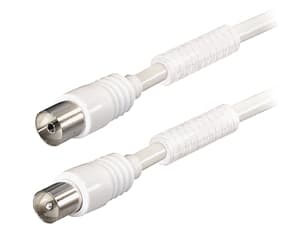 Transmedia FK 3 ZHD, 3 m, IEC, IEC, Hvid | CDON