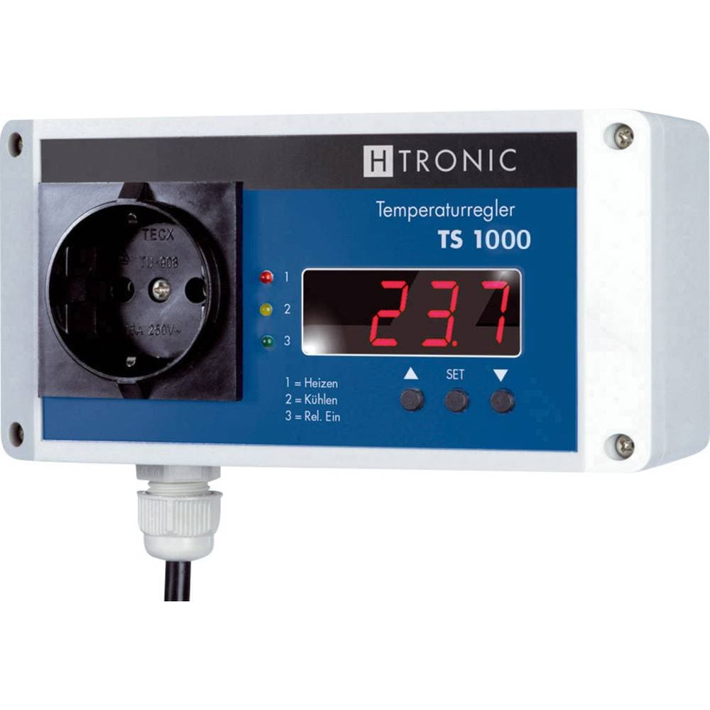 H-Tronic TS 1000 Temperaturvakt -55 till 850 °C 3000 W | CDON