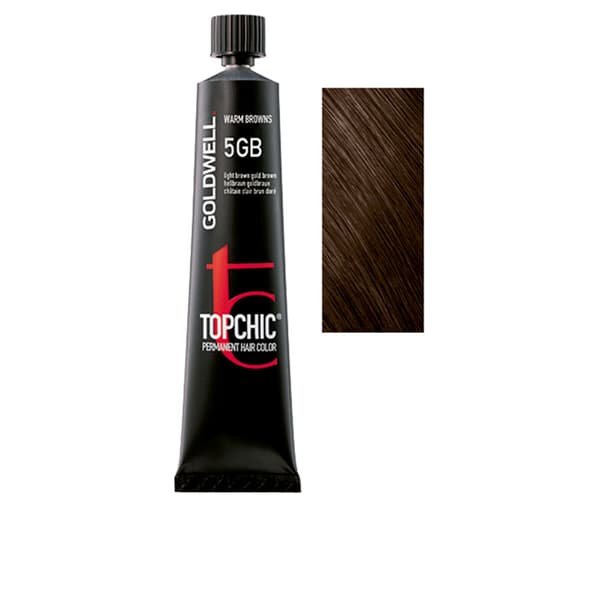 TOPCHIC permanent hair color #5GB 60 ml | CDON