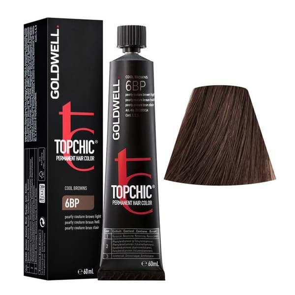 Hårfärg - Goldwell - Topchic - Tub 60ml - Kastanj - Kräm - 6BP | CDON