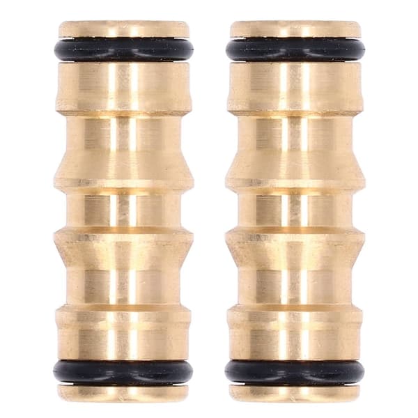 Messing Han-til-han hurtigkoblingsslangekoblingssæt til slangefittings ...