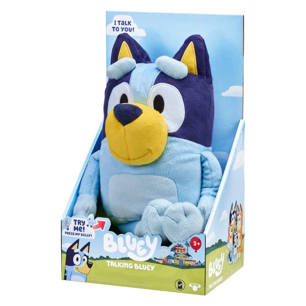 BLUEY Interactive Bluey plush, 30 cm BLUEY | CDON