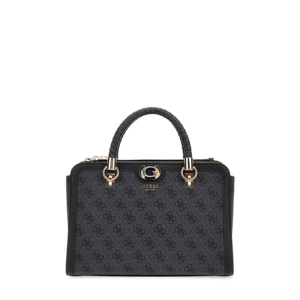 GUESS Handväska antracit svart för kvinnor - Orlina Logo Society ...
