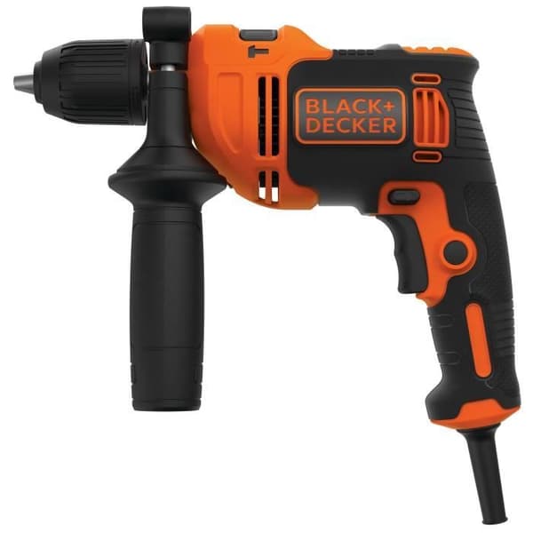 Slagborr med sladd - BLACK+DECKER - BEH710-QS - 710W - Sidohandtag - 4 ...