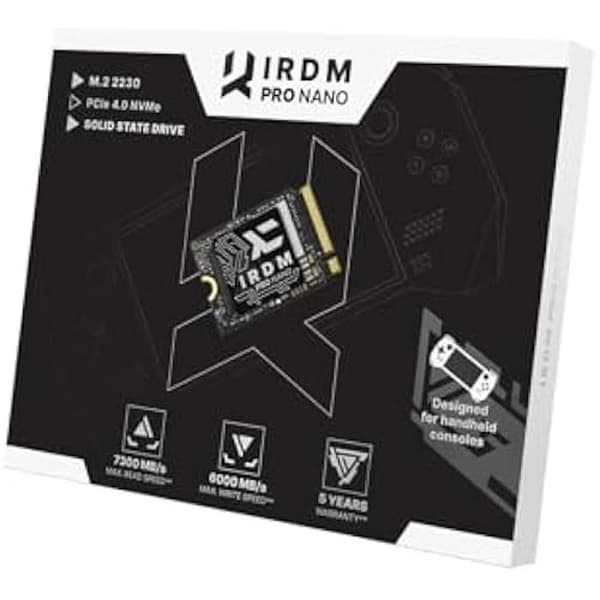 Goodram IRDM Pro Nano SSD - PCIe Gen 4x4-gränssnitt - Kompakt 2230 ...