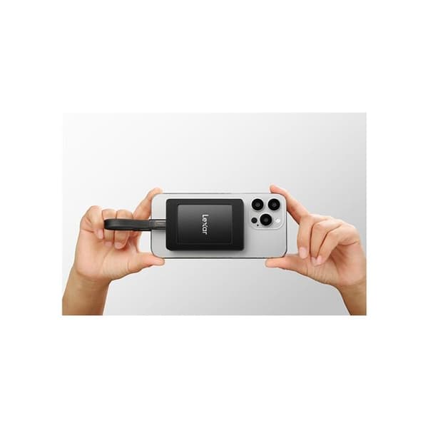 Extern hårddisk - Lexar - SL500M - 1To - USB3.2 Gen2x2 - Magnetkit för ...